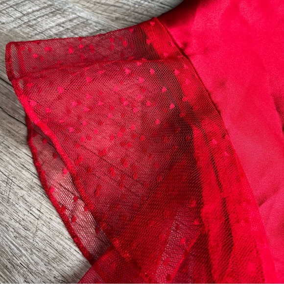 delicates | Intimates & Sleepwear | Vintage Nwt Silky Lace Valentines ...